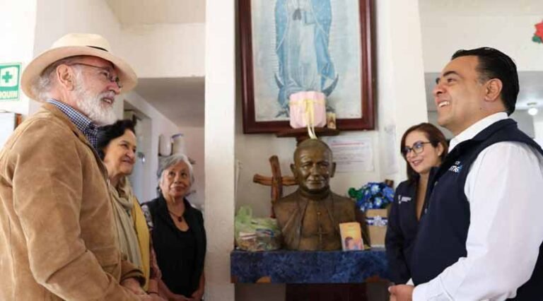 Luis Nava visita la Casa Hogar Proyecto de Vida I.A.P. - El Municipal Qro